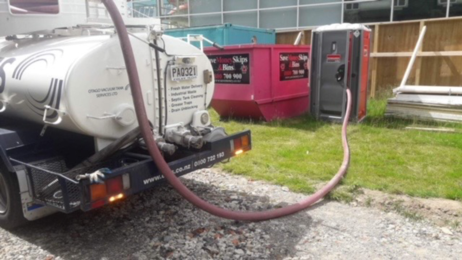 Portaloo Servicing | Otago Vacuum Tank Services